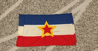 VINTAGE YUGOSLAVIA TITO's car pennant flag - ? | eBay