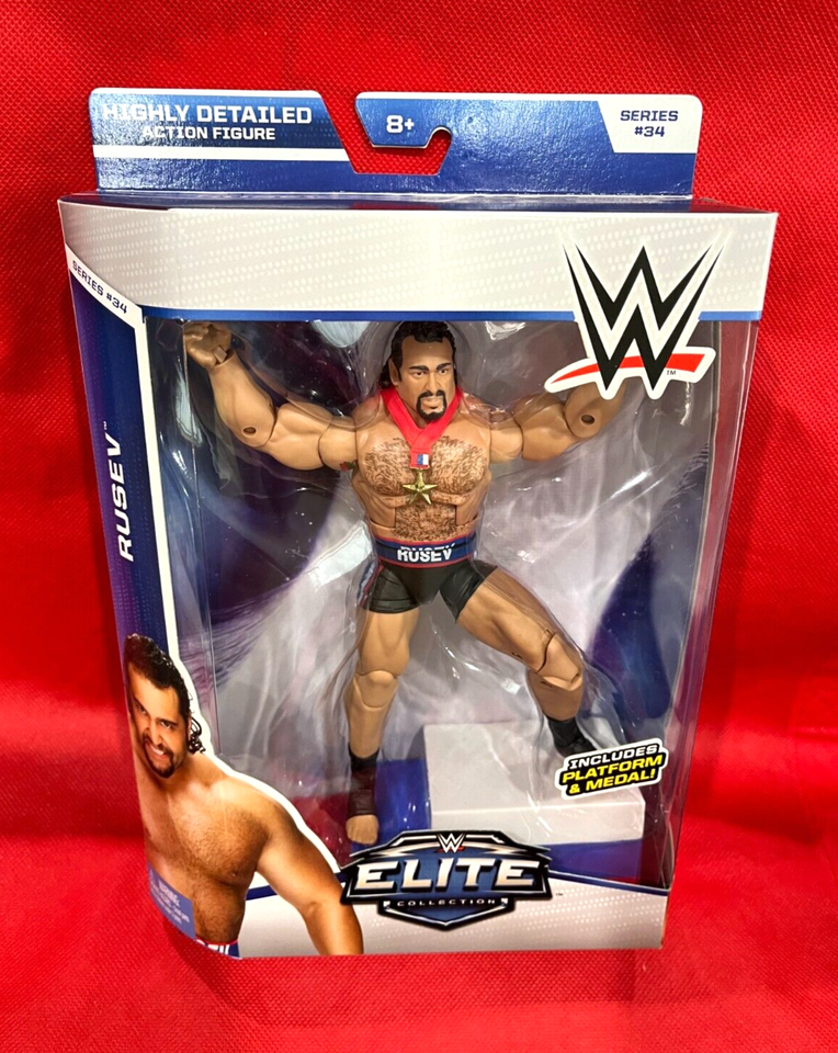 RUSEV WWE Elite Collection #34 figure WWE Mattel New Sealed | eBay