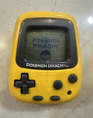 Nintendo Pokemon Pikachu Pocket Game Virtual Pet Pedometer Authentic ...