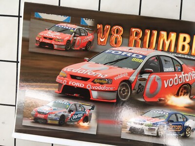 V8 Supercar series C723 postcard | eBay Australia