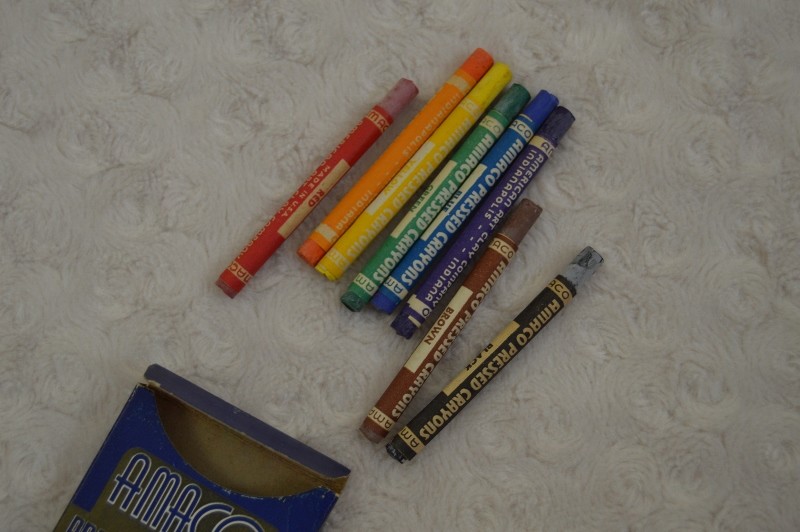 Vintage Amaco Pressed Crayons American Art Clay Company Indianapolis ...