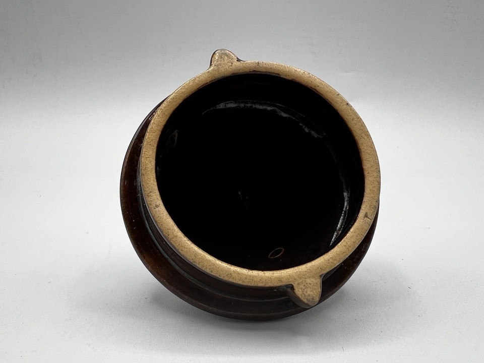 Vintage Brown Glaze-"Rebecca At The Well" Rockingham Coffee/Tea Pot 8 1 ...