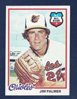 RAZOR SHARP PACK FRESH 1978 TOPPS #160 JIM PALMER HOF .99 SHIPPING M521 ...