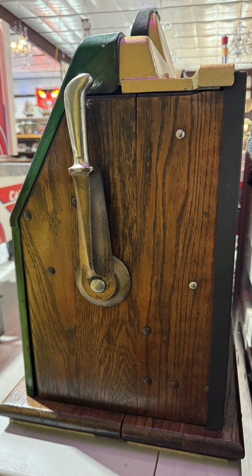 Antique Mills 5 Cent Golf Slot Machine | eBay