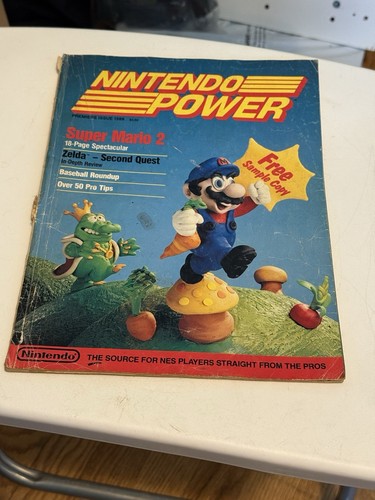 Nintendo Power Magazine First Premier Issue 1 Super Mario 2. Jul/Aug ...
