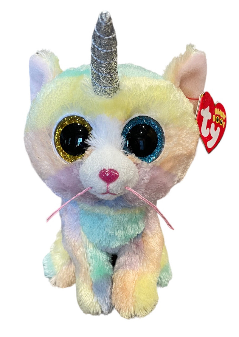 Ty Beanie Boos Heather the Unicorn Cat Plush Stuffed Animal 7.5" | eBay