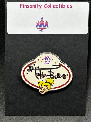 Disney HKDL -Tinker Bell - Name Tag Pin | eBay