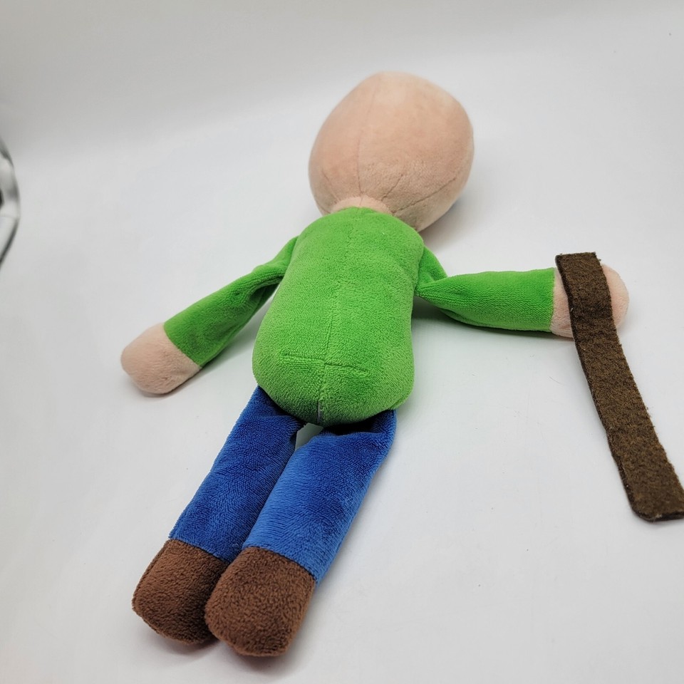 Baldi's Basics Angry Baldi 11" Stuffed Plush Doll with Ruler Rare See ...