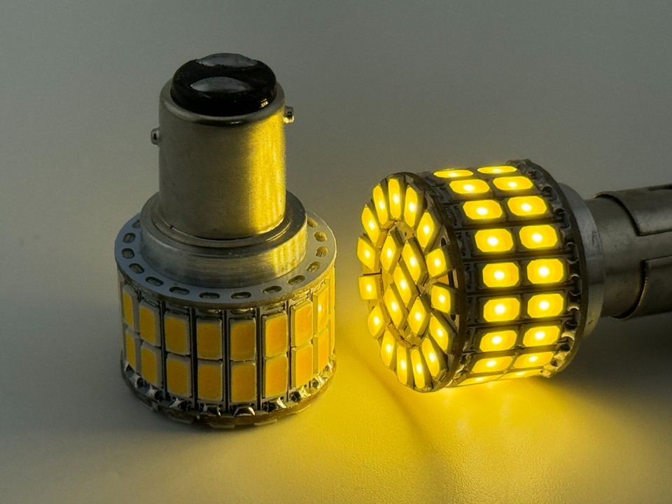 Rebaydo 2pcs BAY15D LED Bulb 1154 6 Volt AC or DC Dual Filament | eBay