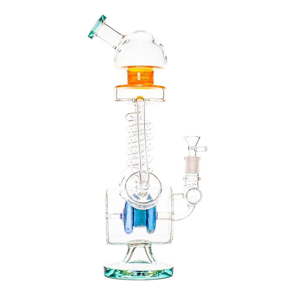 14" Ultra Helix Multi Percolator Hookah Bong *Ships From Texas | eBay