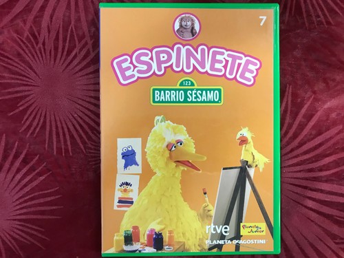 ESPINETE DVD BARRIO SESAMO DON PIN PON CHEMA EPI BLAS MONSTRUO GALLETAS ...