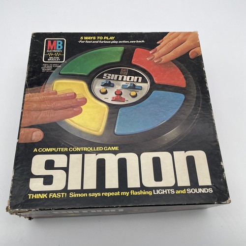Vintage 80s Simon electronic memory game toy | eBay