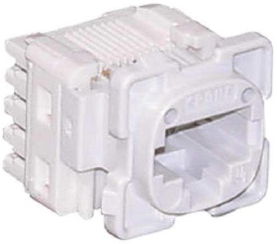 2x Krone CAT-5E FMK MODULAR JACK Flush Mount, RJ45 Connector, White | eBay