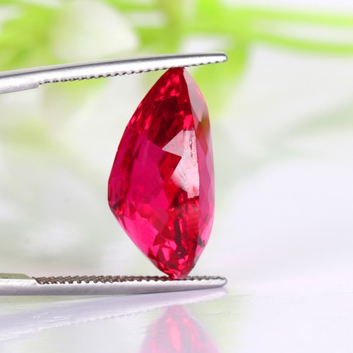 Poire Forme 23.Carat Rubis Rouge Lab-Created Libre Gemme pour Bijoux Fabrication | eBay