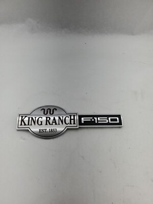 OEM Ford F-150 2004-2008 F150 King Ranch Front LEFT Side Fender Emblem ...