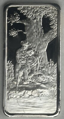 1974 Hamilton Mint 1st Annual Father's Day UNDER THE OLD OAK TREE 1oz ...