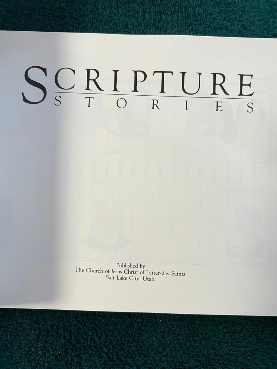 Lds Primary Scriptures