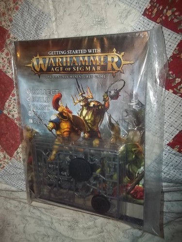Getting Started With Warhammer Age Of Sigmar Book & Minis NEW kruleboy stormcast | eBay