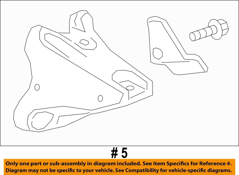 GM OEM 16-17 CT6 Engine Engine Trans Mounting-Mount Bracket 23390691 | eBay