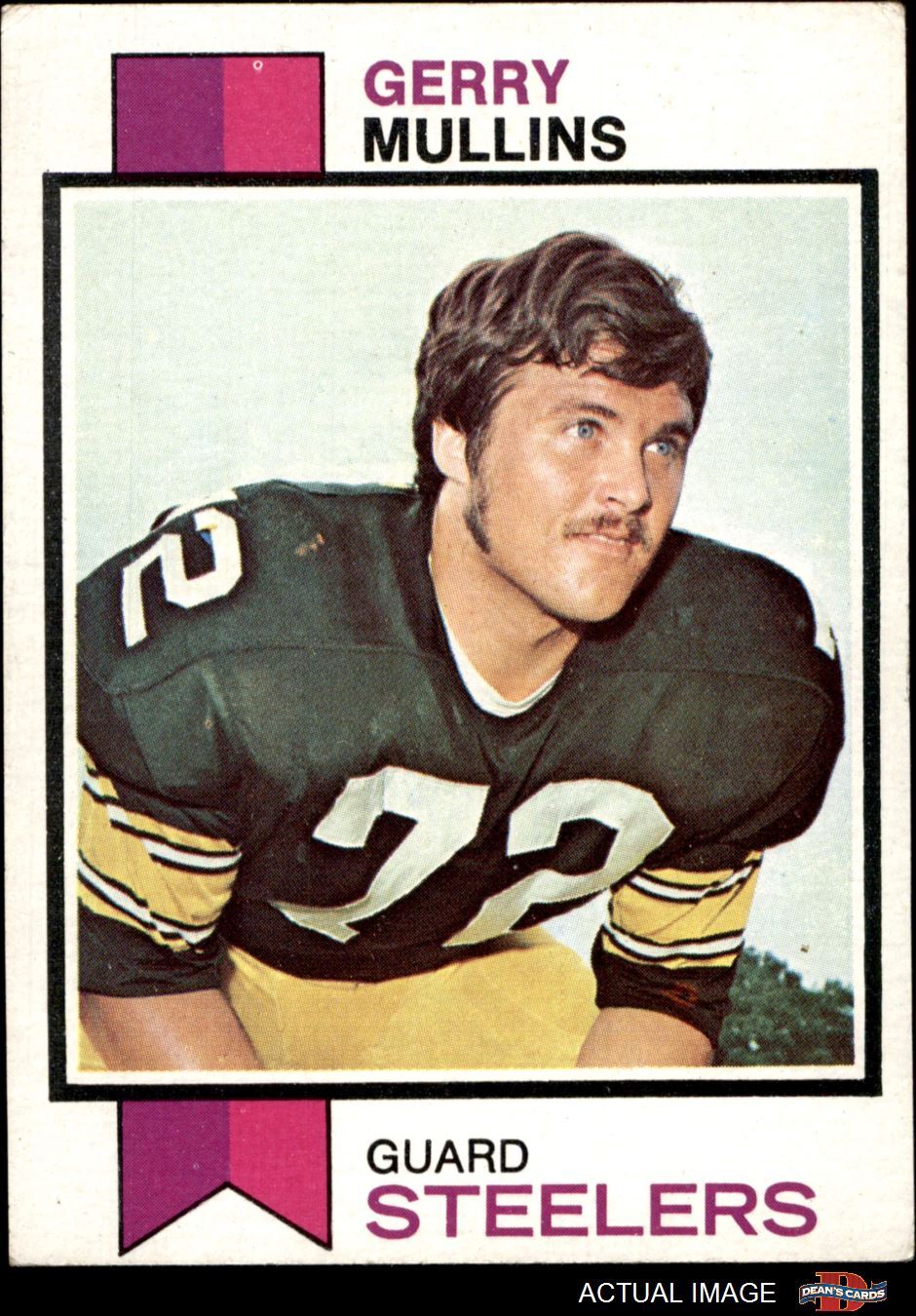 1973 Topps #191 Gerry Mullins Steelers RC USC 6 - EX/MT F73T 06 5153 | eBay