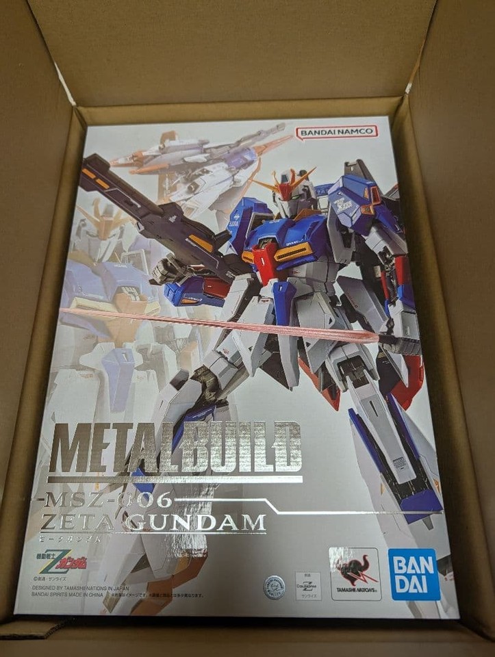 METAL BUILD Zeta Gundam & Hyper Mega Launcher Set Z Gundam | eBay