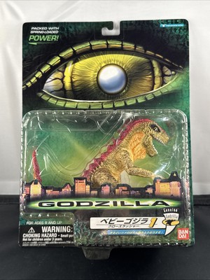 1998 BANDAI TRENDMASTERS BABY GODZILLA Razor Claw Slasher Godzilla Toy ...