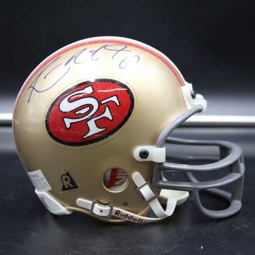 Ken Norton Jr. Signed Riddell Mini Helmet San Francisco 49ers Auto ...