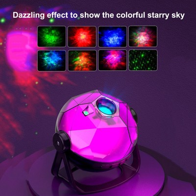 LED Starry Night Light Projection Lamp Aurora Star Projector Night ...