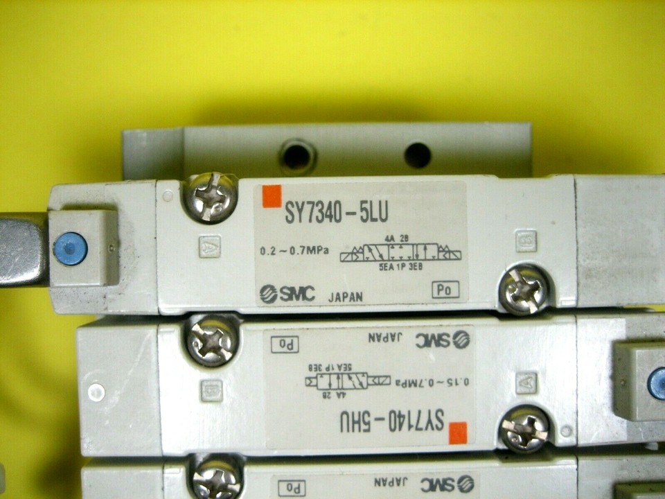 SMC Assembly SY7140-5HU x 3 SY7340-5LU x 1 | eBay