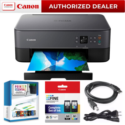 Canon PIXMA TS6420 All-in-One Wireless Color Printer for Home & Office ...