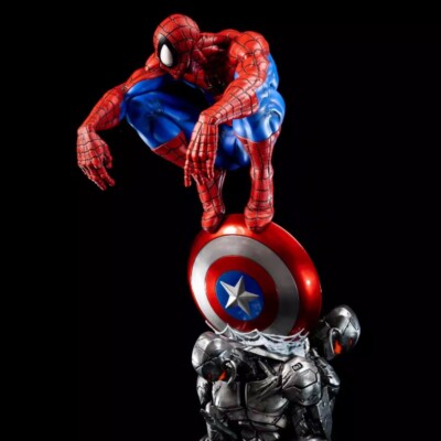 In Stock Private Custom Spider-Man Avenger Spiderma 1/4 Resin Full Body ...