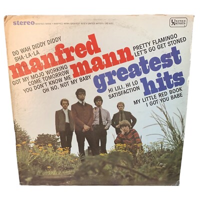 Manfred Mann "Greatest Hits" (1966) Vinyl LP Original Press Mono- UAL ...