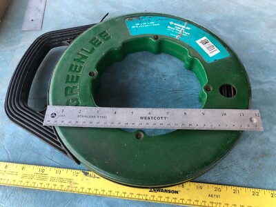 GREENLEE STEEL FISH TAPE 438-20 200ft X 1/8" X 0.060", Made In USA | eBay