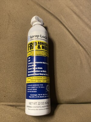 New Spray-Lock FRP Spray Adhesive NRP Plastic Composite 22 OZ! | eBay