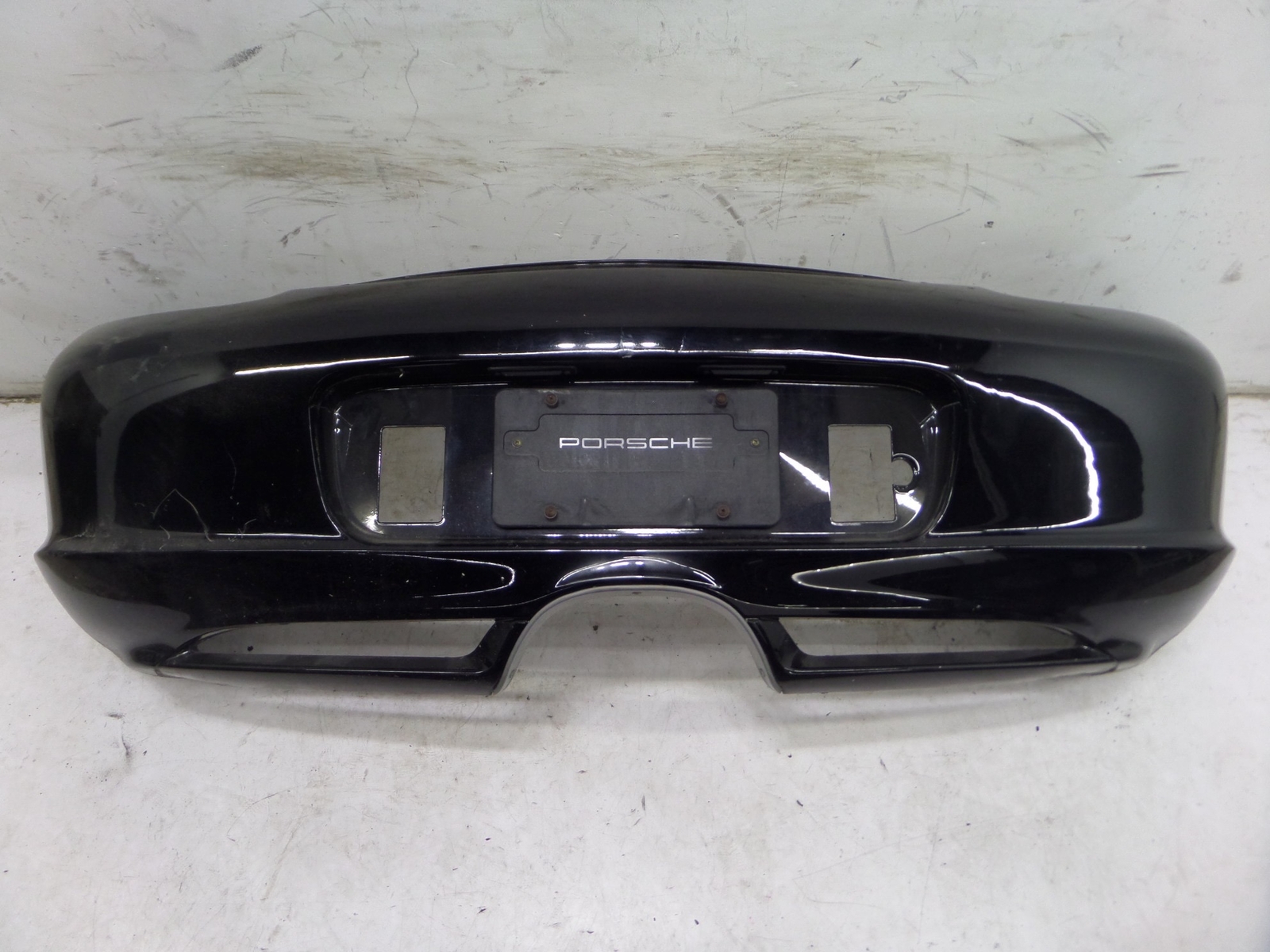 Porsche Boxster Rear Bumper Cover Black 986 97-04 OEM 986.505.411.08 ...