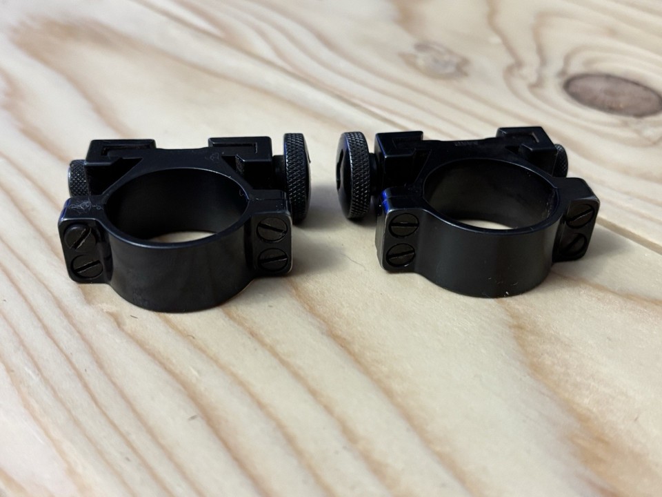 Vintage Sako Scope Mount High Gloss Split Rings 26mm LOW Height Made In ...