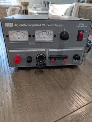 MFJ Model MFJ-4035MV Adjustable Regulated Power Supply 0-20 V, 0-40 Amp ...