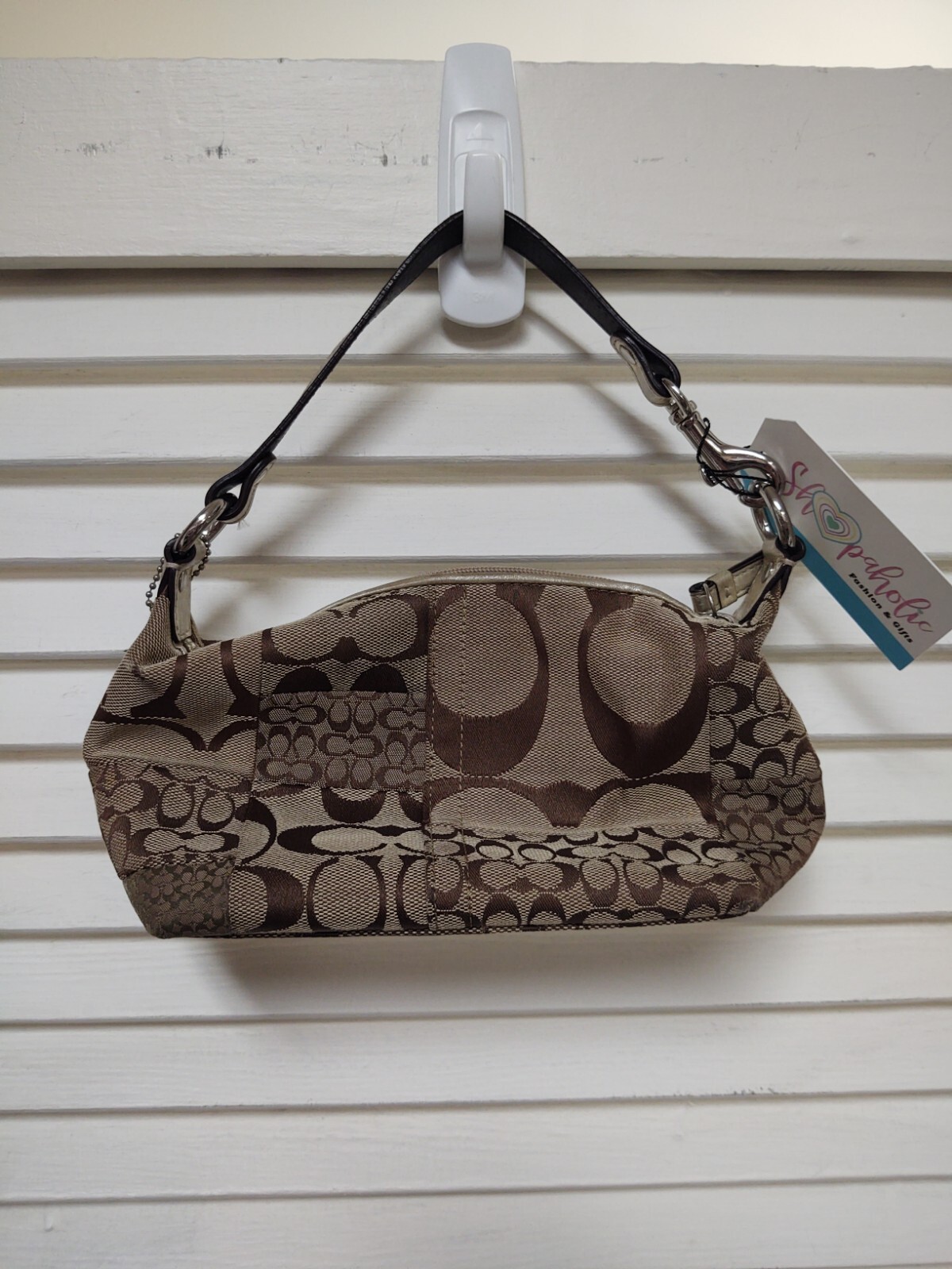 Coach Signature C Pattern Small Convertible Handbag W… - Gem