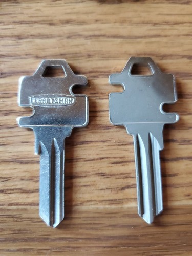 Lot of 2 Key Blank Craftsman IL1096FM vintage Locksmith K10 | eBay
