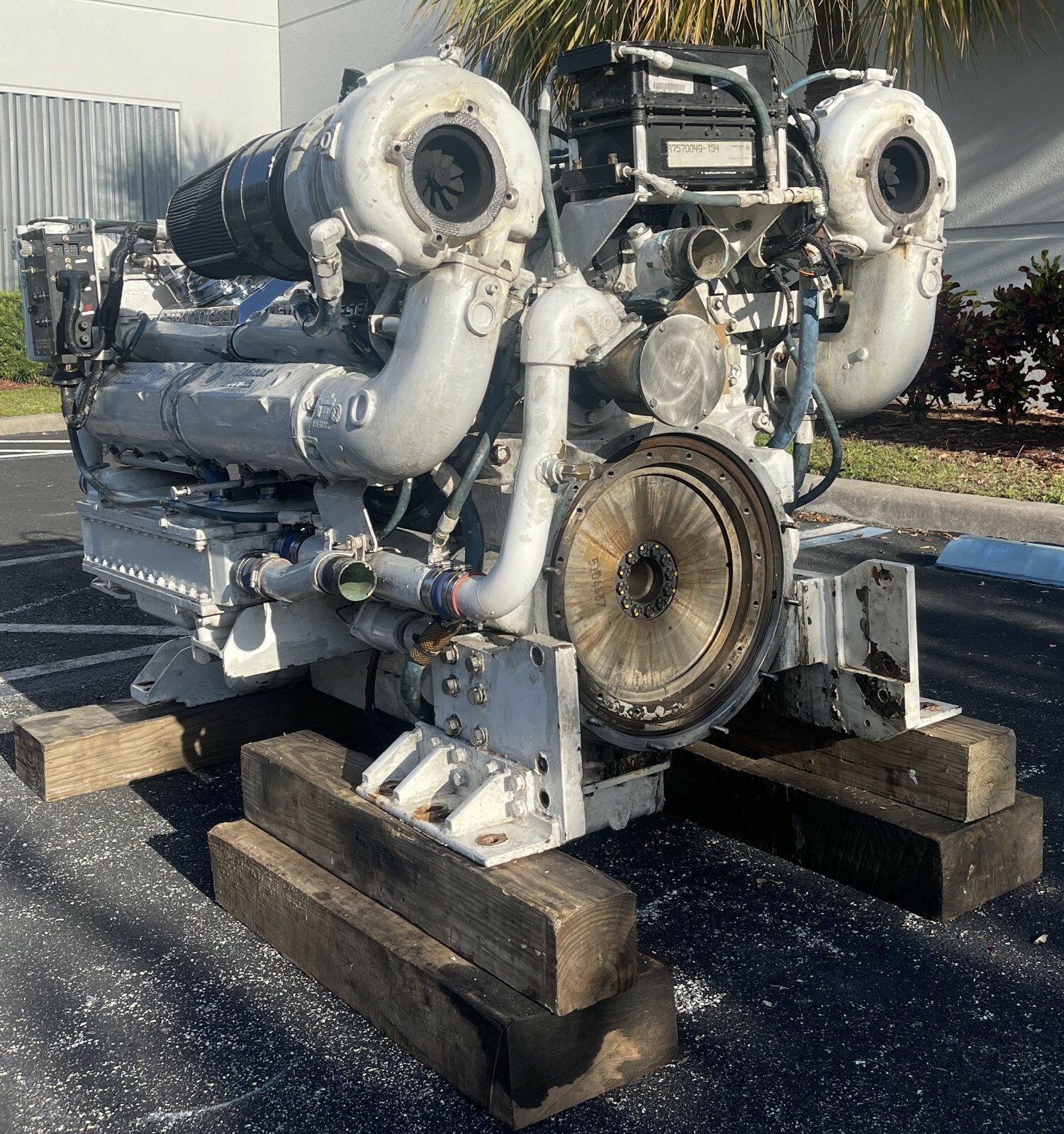 Detroit Diesel 12V92TA, Marine Diesel Engine, DDEC II, 1110 HP @ 2300 ...