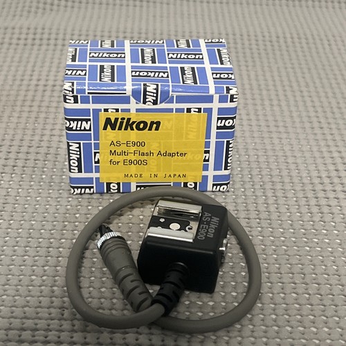NIKON AS-E900 MULTI FLASH ADAPTER AND LEAD FOR COOLPIX 900, 990,995 AND ...