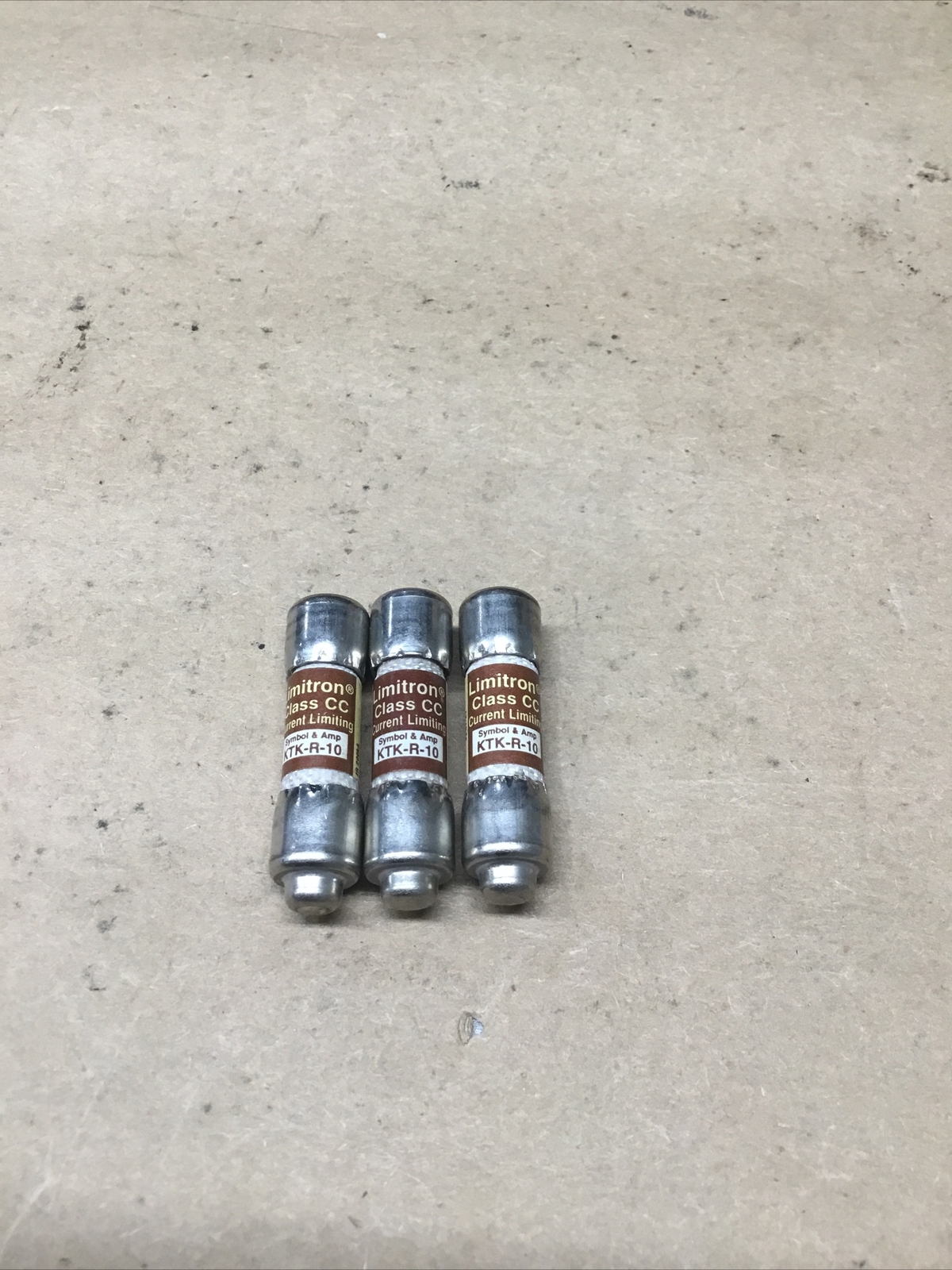 Bussmann Limitron KTK-R-10, 10A 600V Fuse Class CC #718K122 Lot Of 3 | eBay