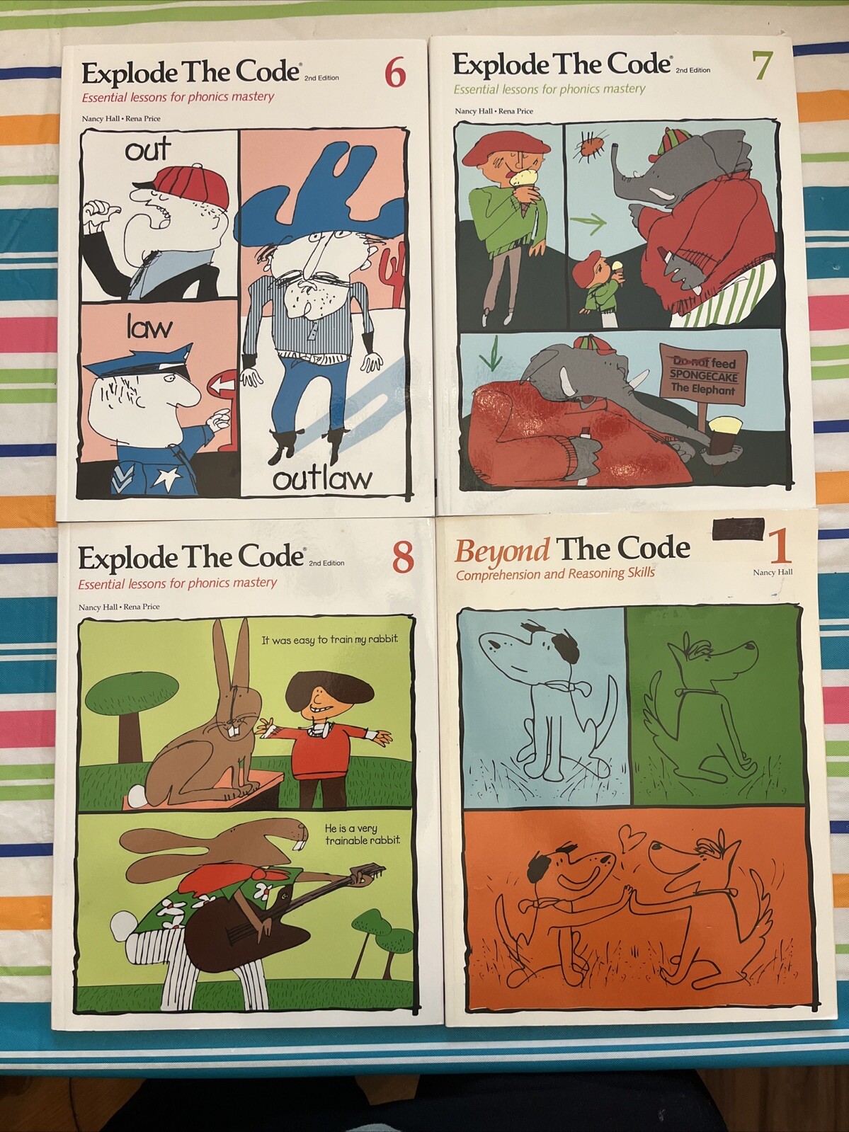 NEW! Explode the Code Books 6 7 8 + PLUS + Beyond The Code Book 1 | eBay