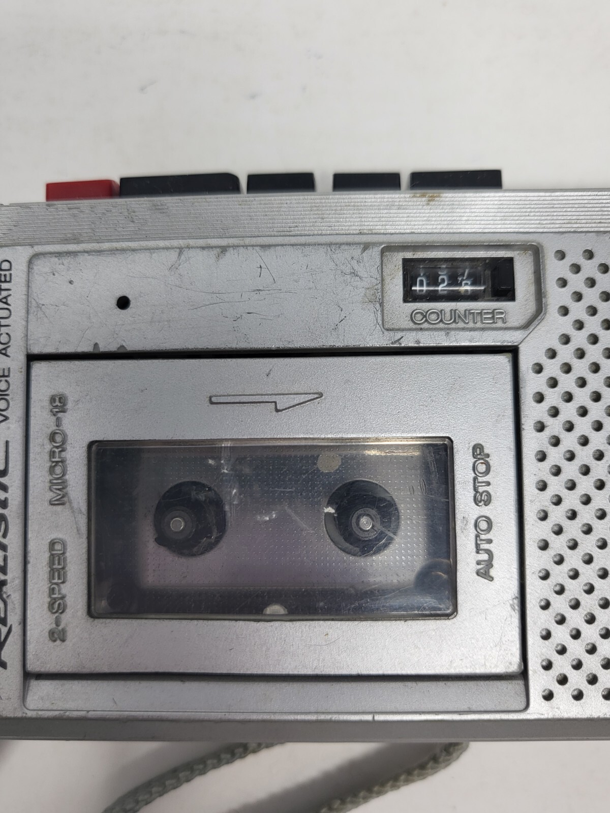 Vintage Realistic Micro-18 Voice Actuated Micro Cassette Recorder ...