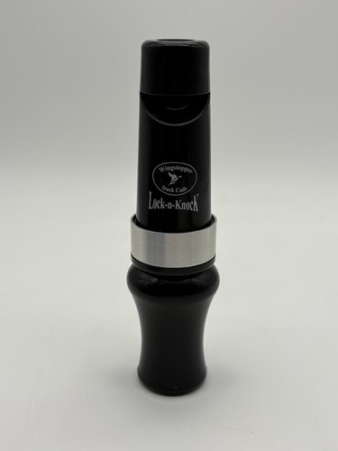 Wingstopper banded Lock n Knock duck call pintail whistle duck call EUC ...