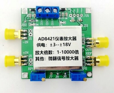AD8421 Single Supply Microvolt Small Millivolt Signal Instrumentation ...