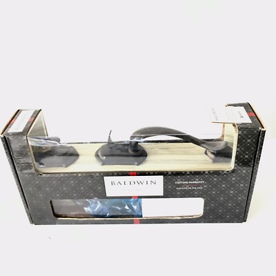 Baldwin Medina Front Entry Door Handleset Smartkey Lock Venetian Bronze ...