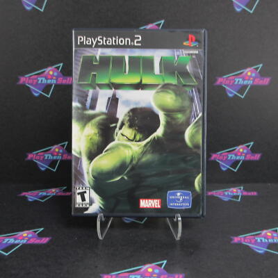 Hulk PS2 PlayStation 2 - Complete CIB 20626718905 | eBay