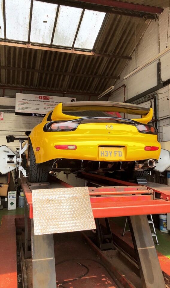 FRP RE Amemiya Style Street Rear Diffuser For RX7 FD3s 1993-2002 | eBay