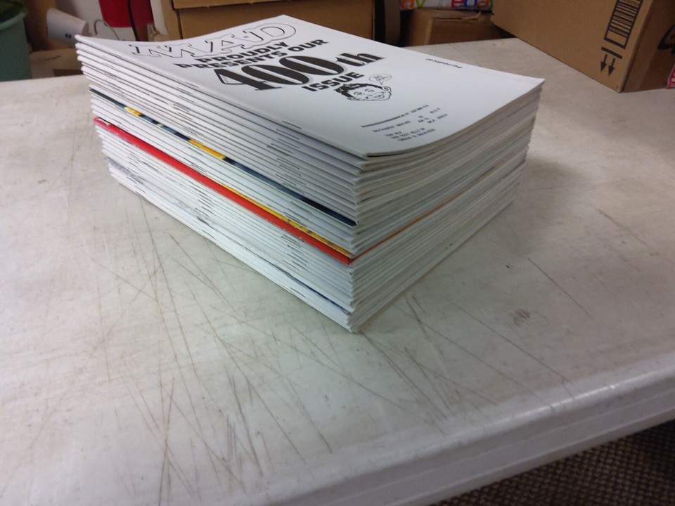 Mad magazine 30 issue lot #37 400s 400-435 checked complete 2000-2003 ...